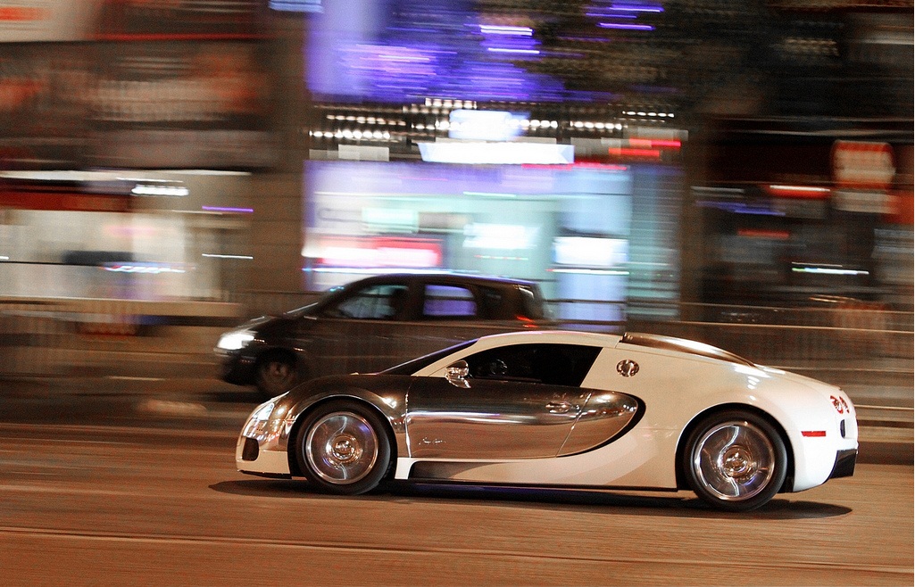 Bugatti Collection: Bugatti in the streets..