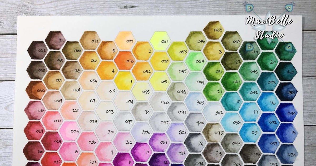 MaxiBelle Studio: Hex colour chart
