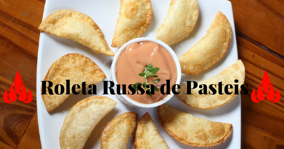 Roleta Russa de Pasteis - um divertido jogo com comida