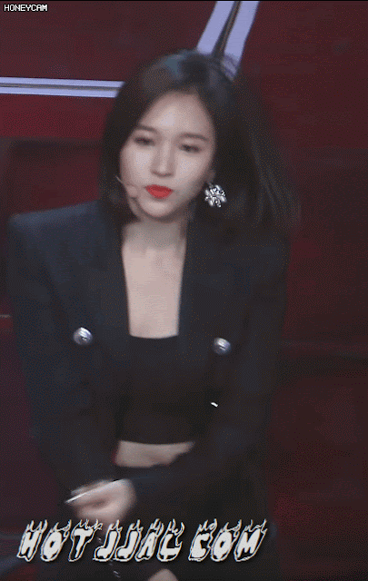 Hotjjalcom 트와이스 미나 하트쉐이커 움짤 Twice Mina Heart Shaker 171229