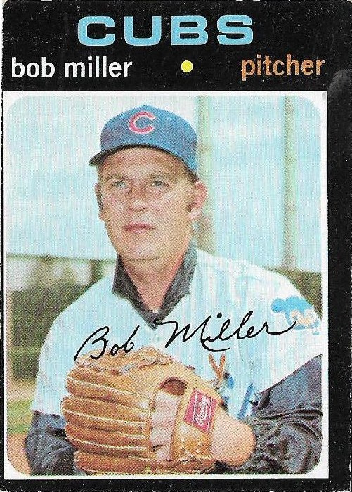 Topps 1971: no. 542 - bob miller