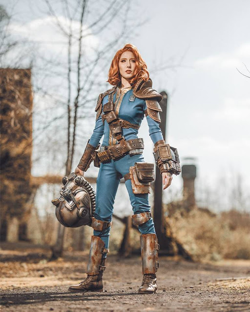 Elarte Cosplay: Fallout 76 - Vault Girl Cosplay