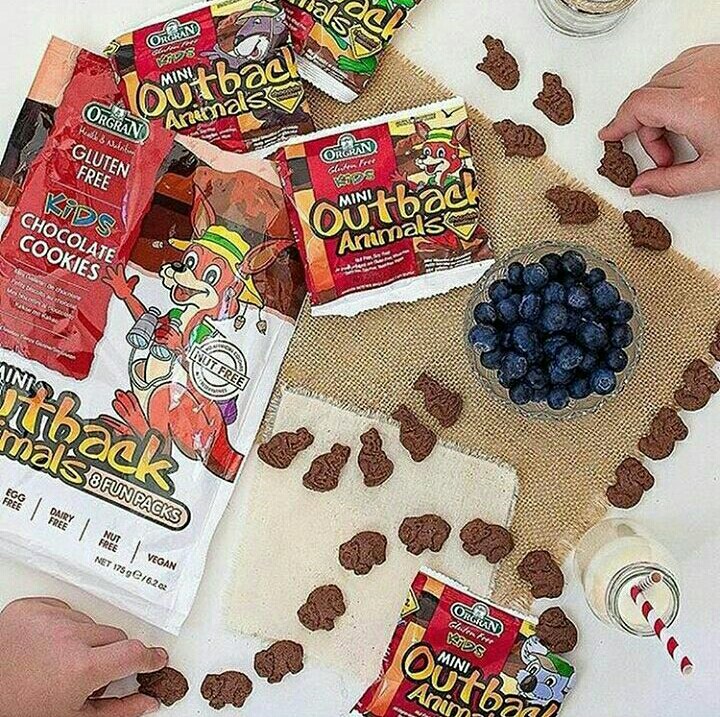 SNACK AUTISME for SPECIAL DIET: ORGRAN MINI OUTBACK ANIMAL CHOCOLATE ...