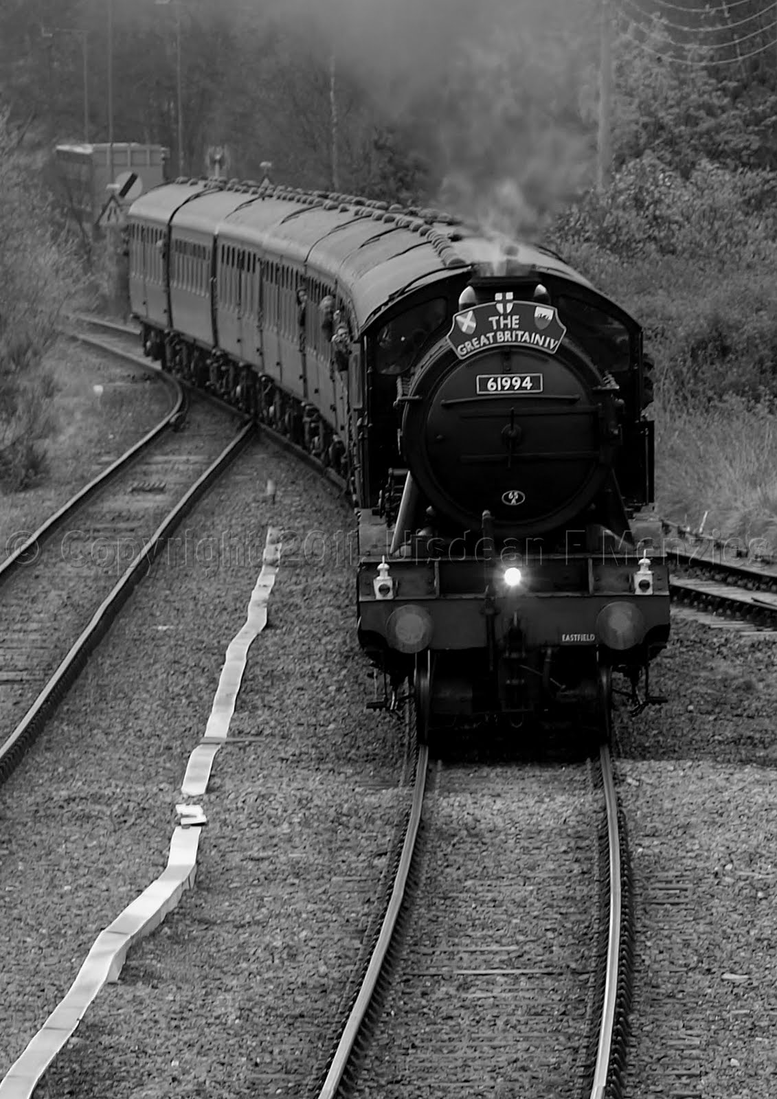 Alltan Dubh Photography: LNER K4 Class 2-6-0 Steam Locomotive Number ...