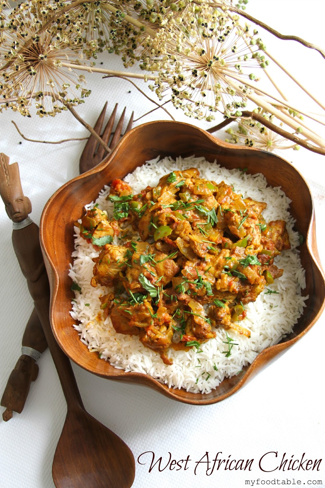 My Food Table: West African Chicken