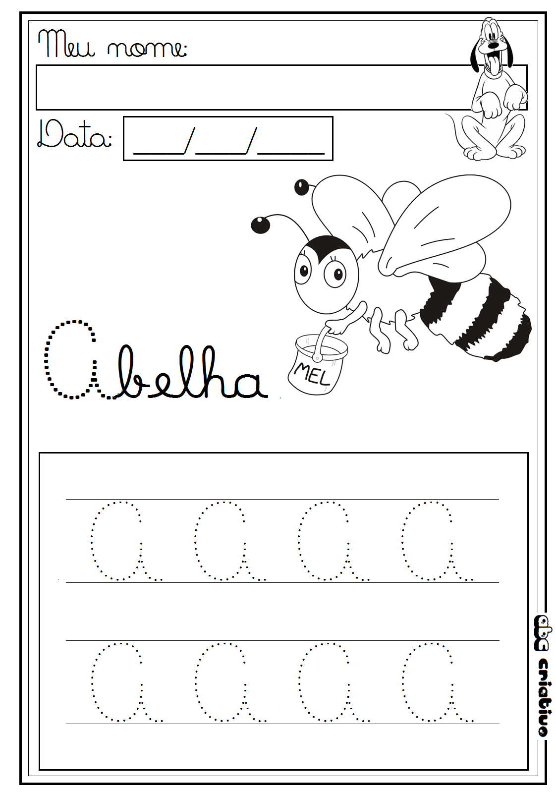 BLOG PROFESSOR ZEZINHO: Alfabeto pontilhado