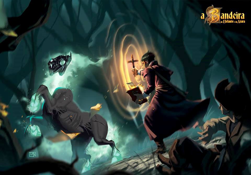 Mundo Tentacular: RPG do Mês - A Bandeira do Elefante e da Arara - Um ...