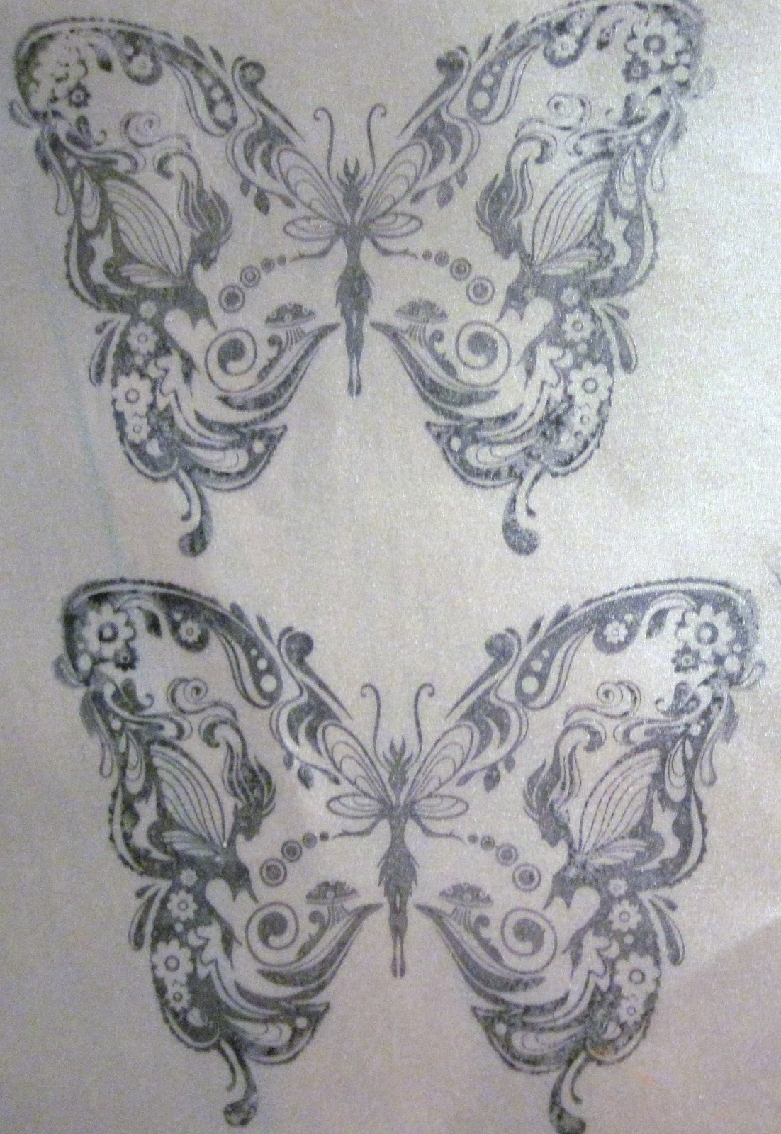 Kasha Gray's -Life's Treasures: Vellum Alcohol Ink Butterfly