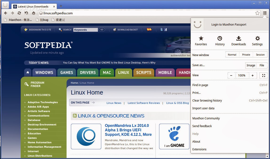 Download the beta version of Maxthon now - The first look of the ...