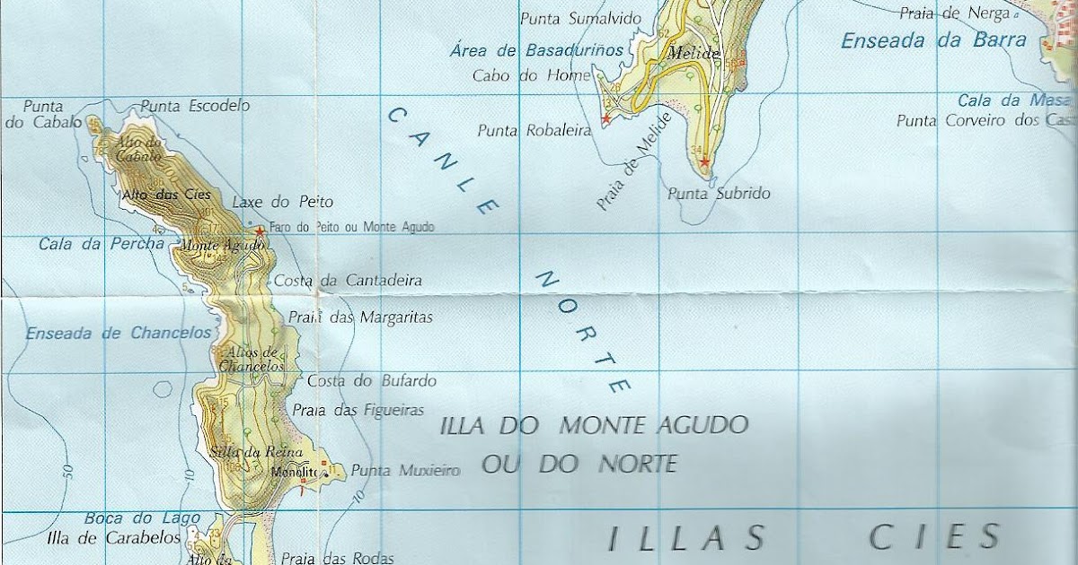 Mapping Cíes Islands