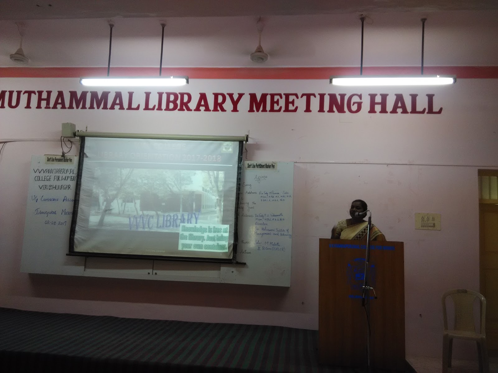 V.V.V. College LIBRARY: LIBRARY ORIENTATION ON 'ACCESSING eRESOURCES ...
