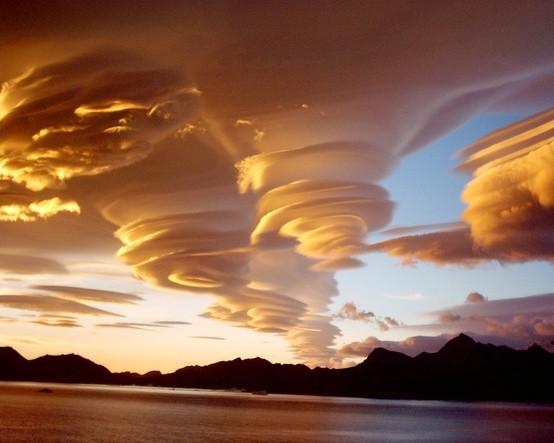 Suburban spaceman: Stratocumulus Twirl Clouds in Grytviken, South ...