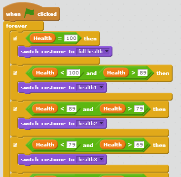 Computer Games Programing: Advanced Health Bar and Login Counter