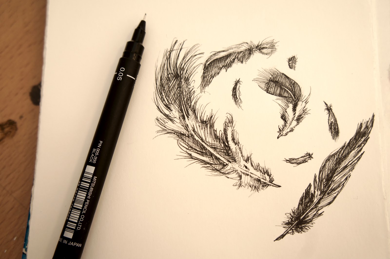 Stephanie Jayne Male: Realistic Feathers