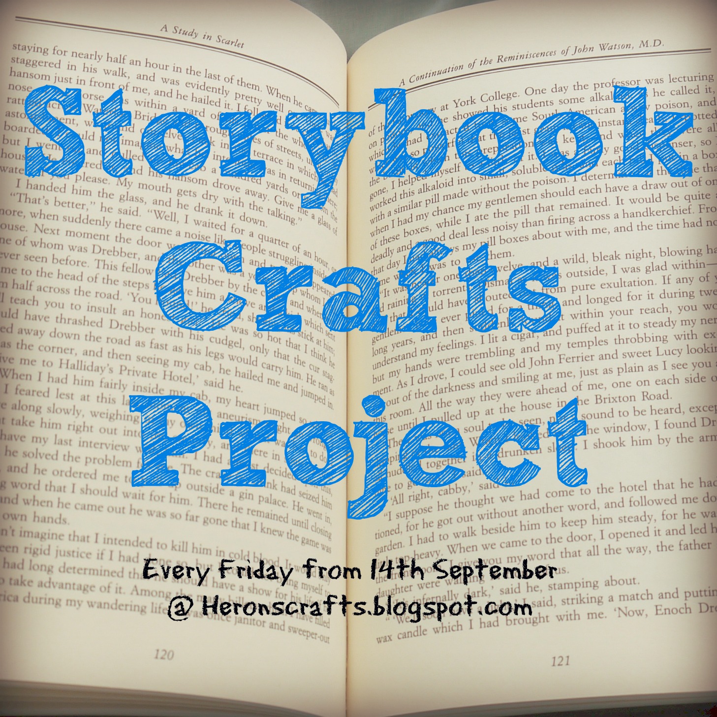 Heron's Crafts: Storybook Craft Project - The Rainbow Fish Cushion