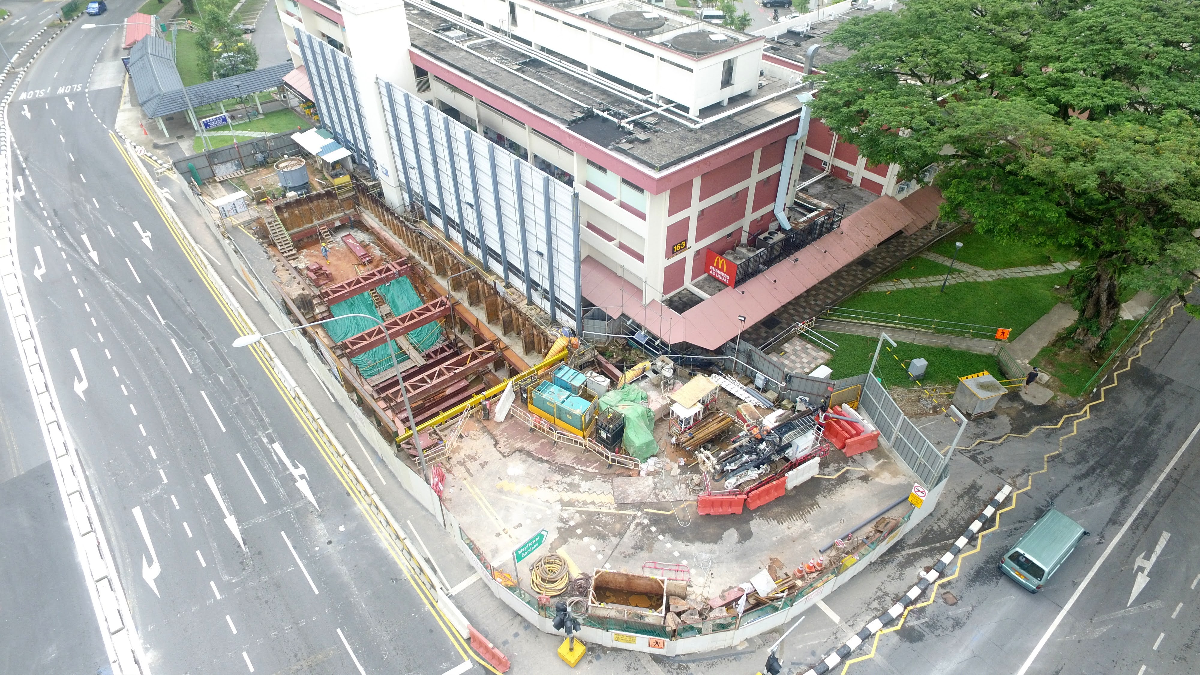 Thomson Line Construction: Mayflower Excavation (III)