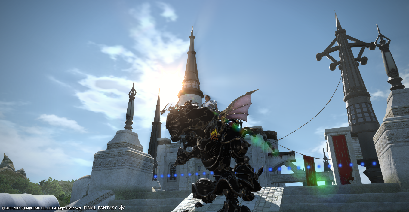 The Ishgardian: Magitek Armour Mount is utterly AWESOME!