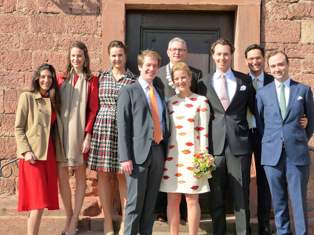 Royal Musings: Prince Hermann zu Leiningen weds Isabelle Heubach