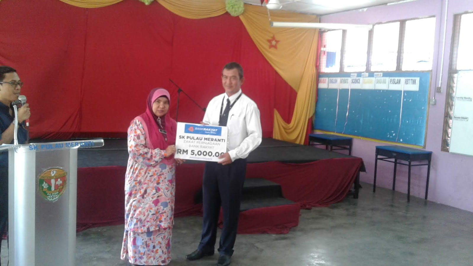 Corat coret warga Sk Pulau Meranti: BANTUAN SUMBANGAN DARI BANK RAKYAT ...