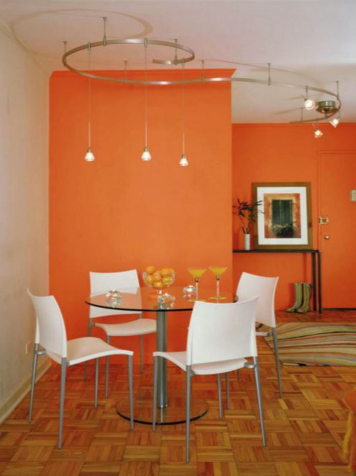 Orange 77 wall color ideas with positive effects - Diy Fun World