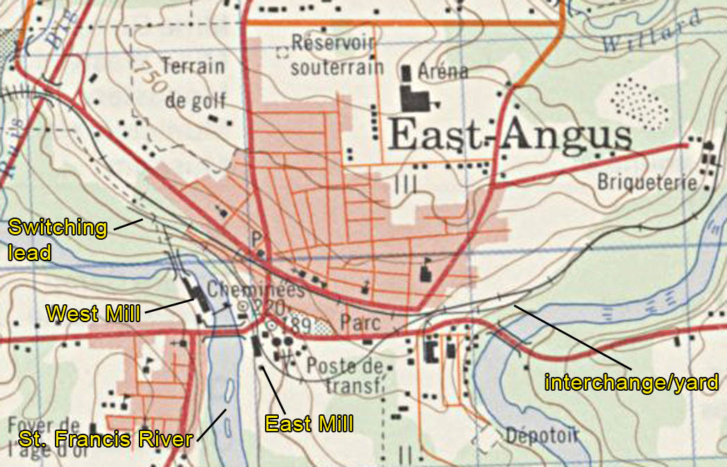 Hedley Junction: East Angus, Quebec - A Compact Paper Mill Layout