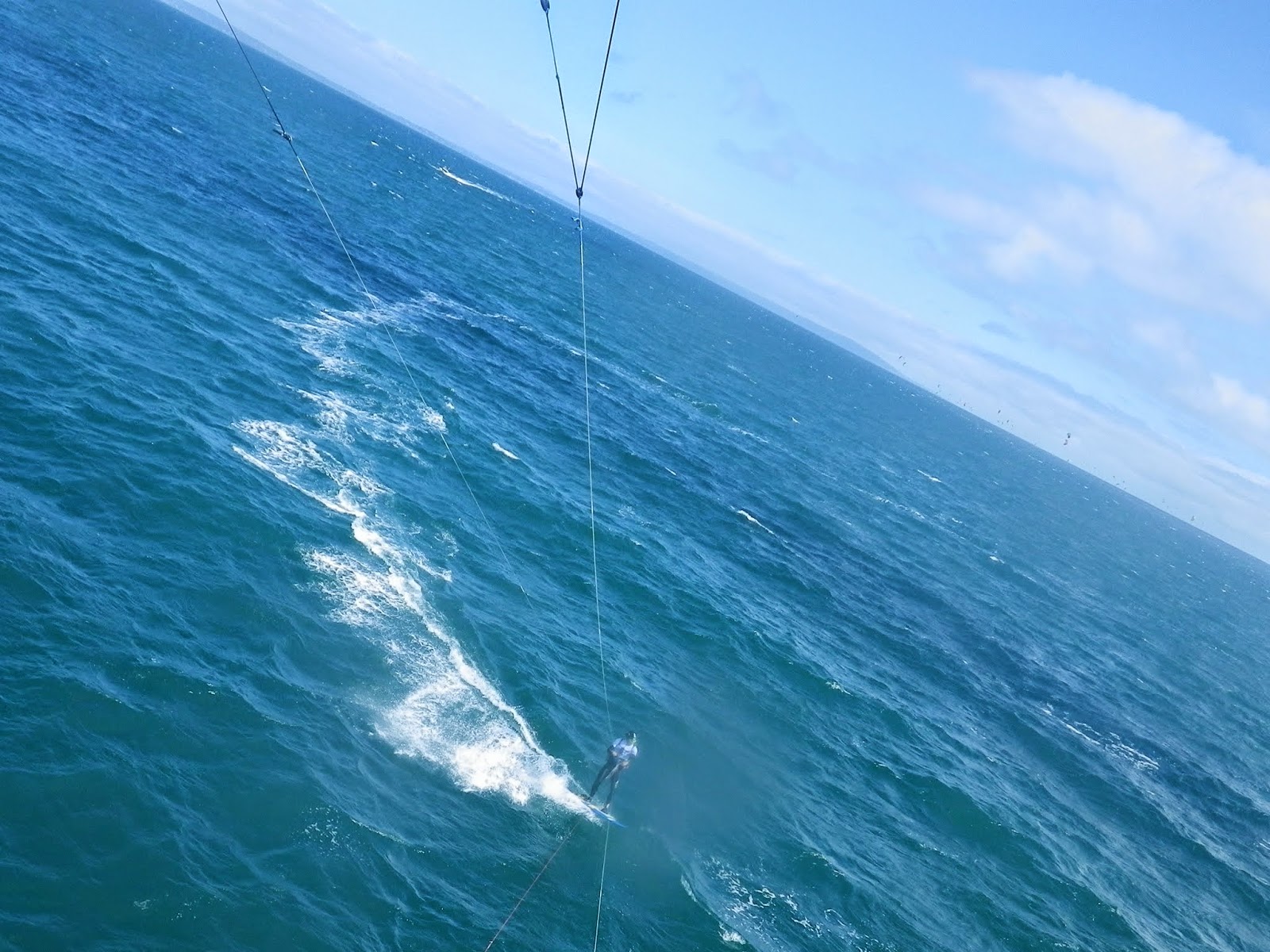 Peter's kitesurfing blog: Kitesurfing Across The Bay to Conquer Cancer ...