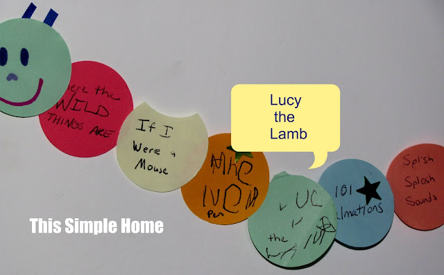 Children's Book Worm - This Simple Home