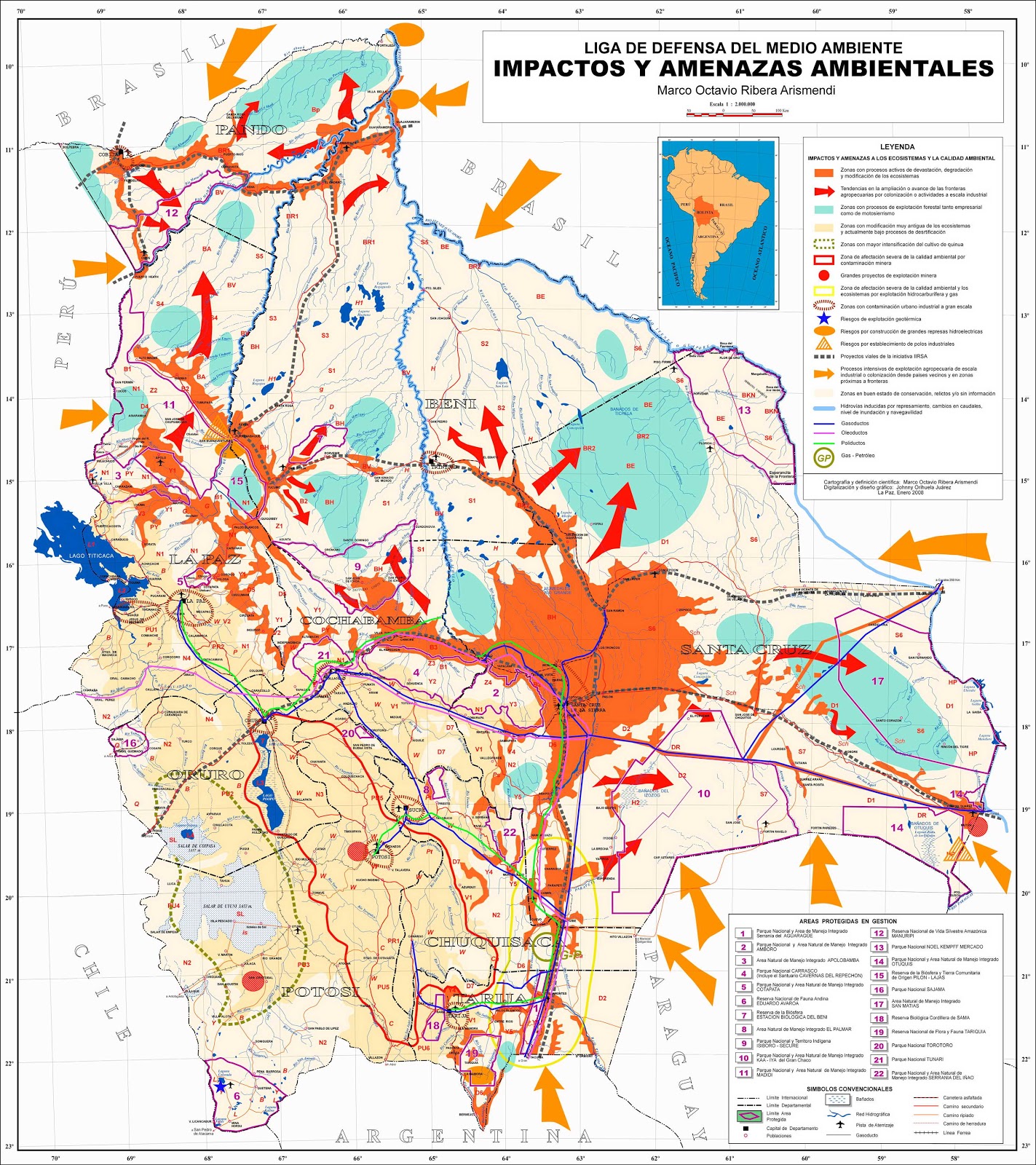 LA PROBLEMATICA AMBIENTAL EN BOLIVIA