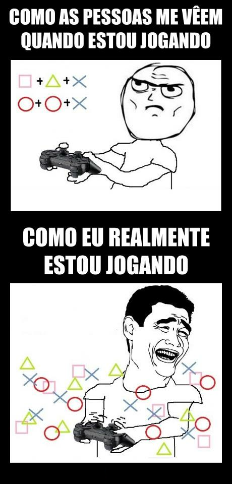 Top Tirinhas: Jogando video-game.