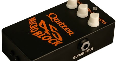 STOMP BOX STEALS: AMPLIFIER-QUILTER 45 Micro Block amp...at $150.00 USD ...