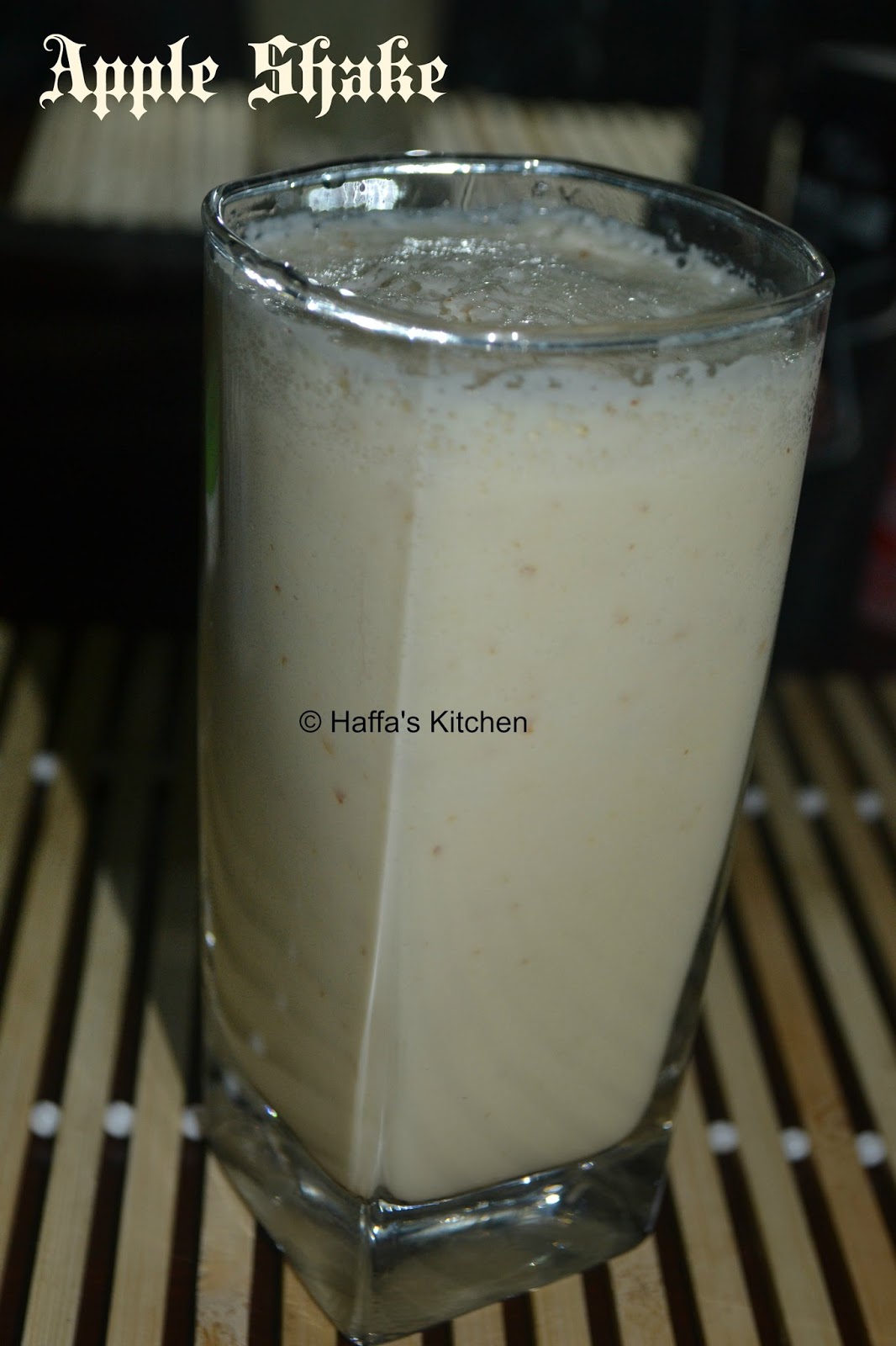 Apple Shake | Haffa's kitchen adventures