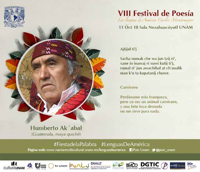 Festival de Poesía: Las Lenguas de América: Humberto Ak´abal