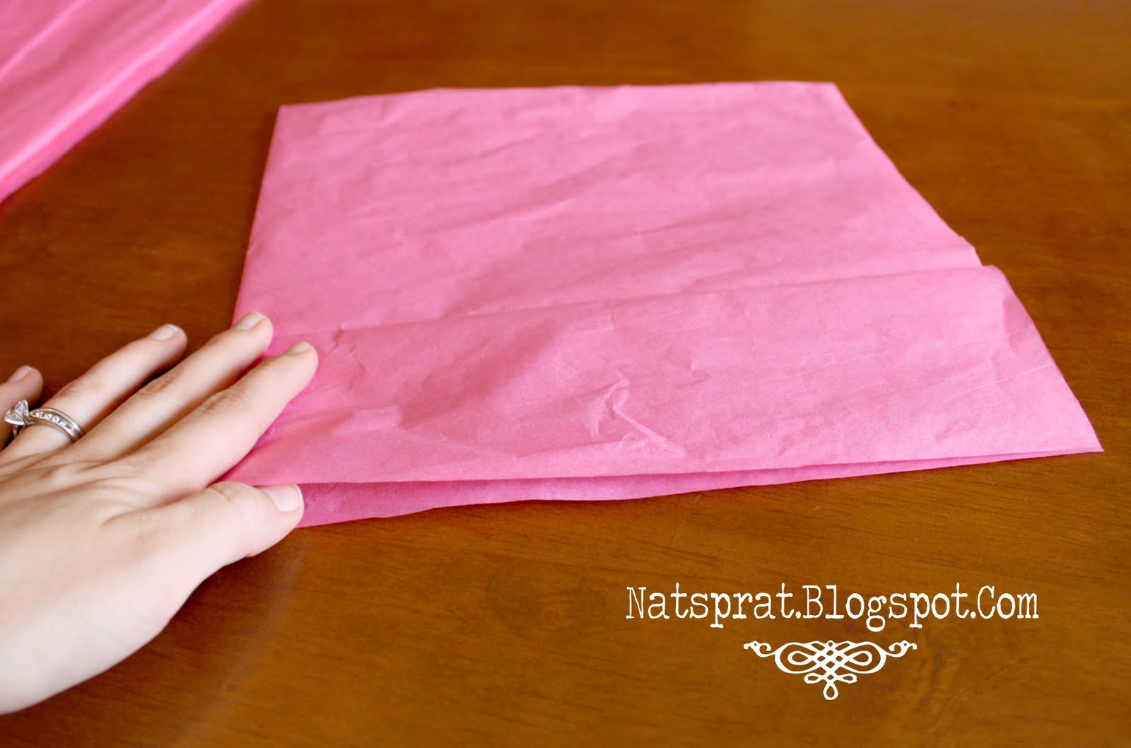 NatSprat: Tissue Paper Party Decorations Tutorial