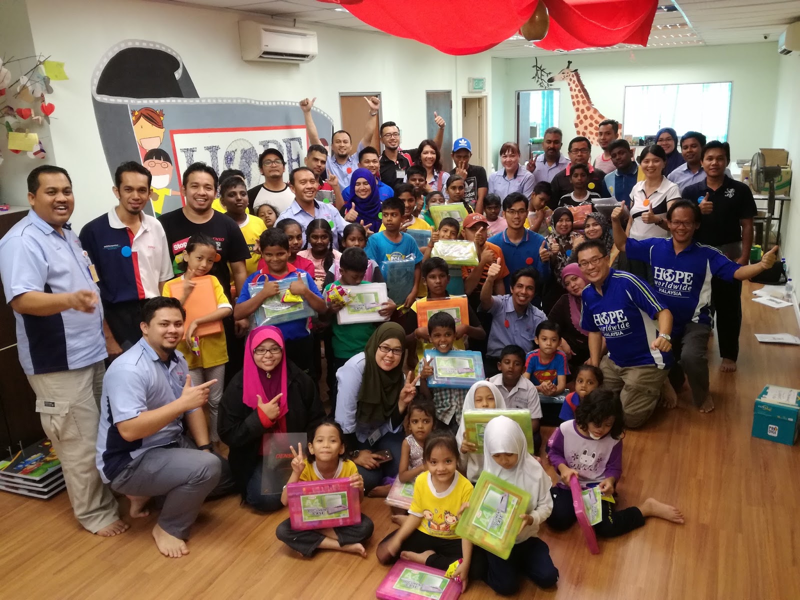 HOPE worldwide Malaysia: DENSO Malaysia Volunteers Connecting Lives CSR Day