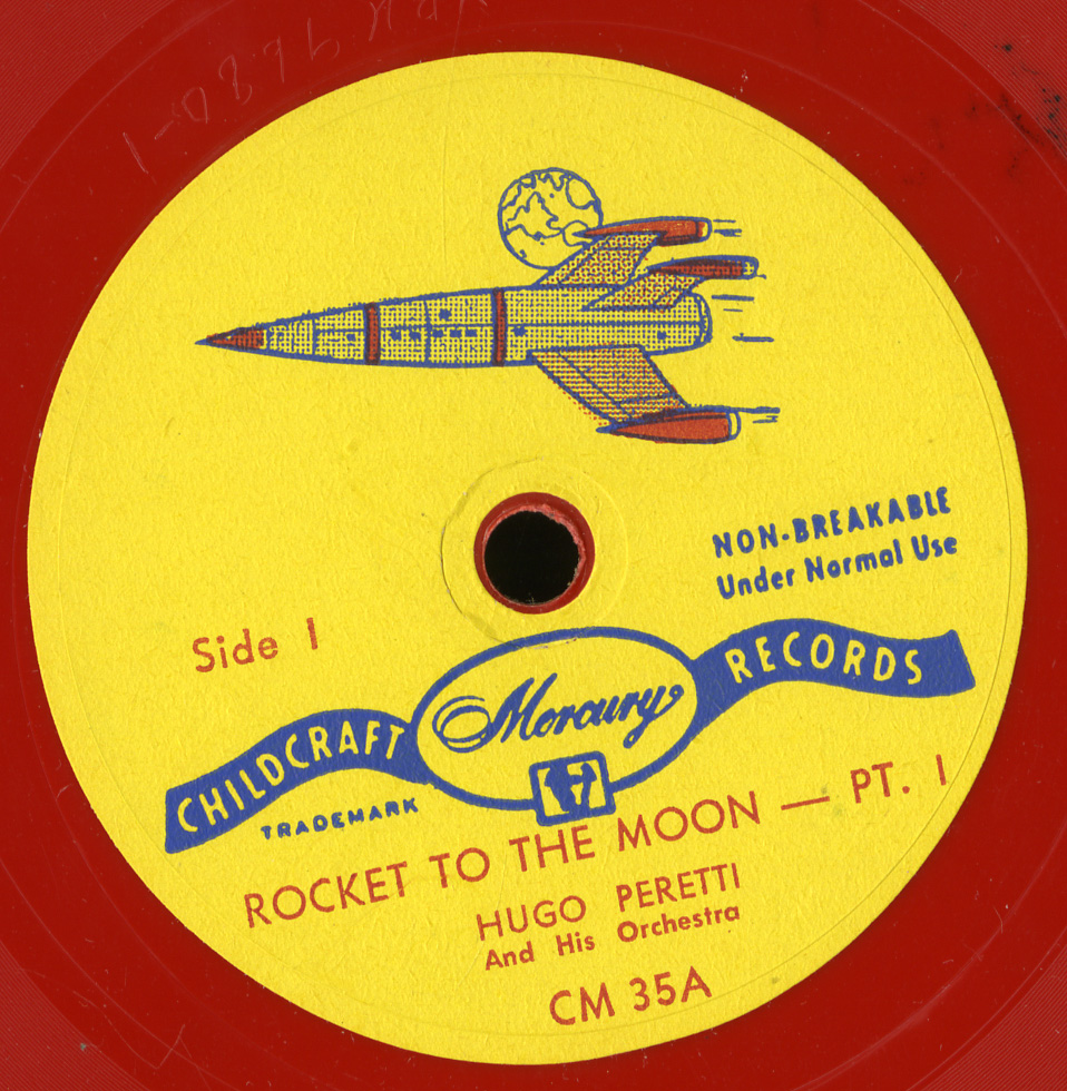 Dreams of Space - Books and Ephemera: Rocket to the Moon (1950s)