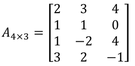 Matemática con Argos: ELEMENTOS Y TIPOS DE MATRICES