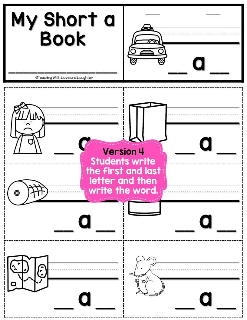 Teaching With Love and Laughter: Fun Flip Books for Short Vowels and a ...