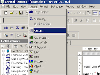 sharing: How To Insert Summary of Field in Crystal Reports