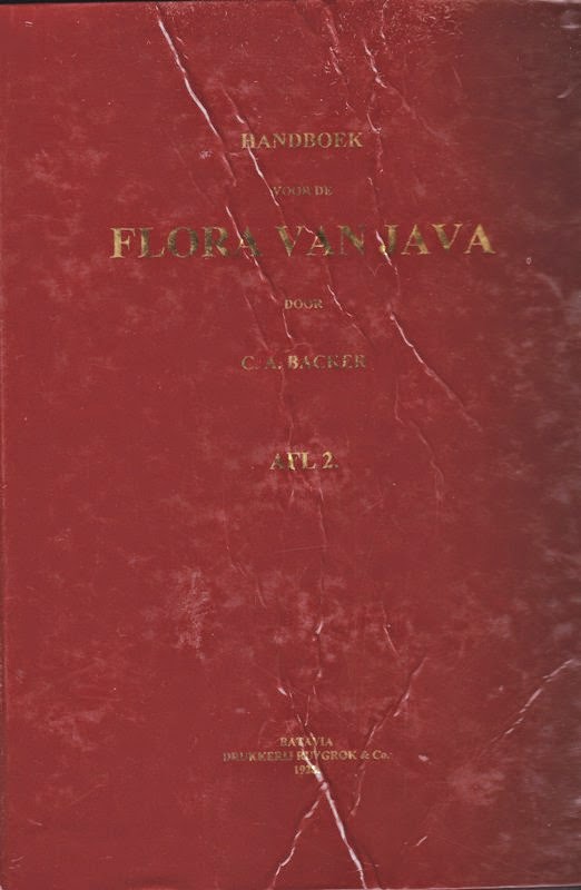 SadnessBookstore Bandoeng: (SOLD OUT) 2 BUKU HANDBOEK VOOR DE FLORA VAN ...