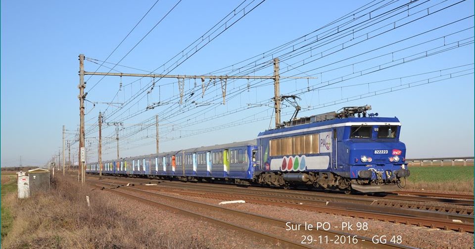 Mes passions, mes collections: Un train de banlieue sur le PO