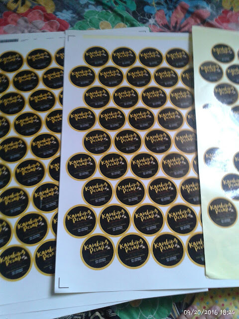 Design Sticker Label Kambing Perap | Blog Sihatimerahjambu