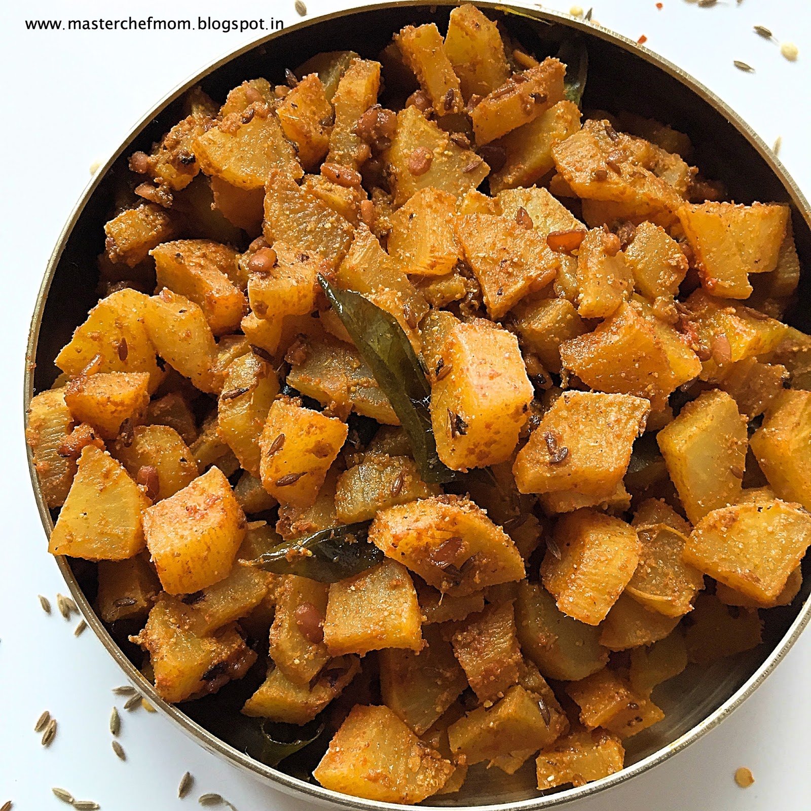 MASTERCHEFMOM: Mullangi Curry | Tamilnadu Style Raddish Stir Fry ...