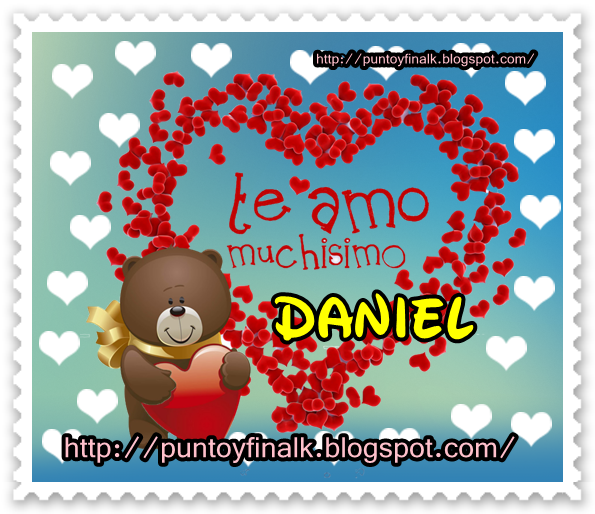 Punto y Final: te amo muchisimo