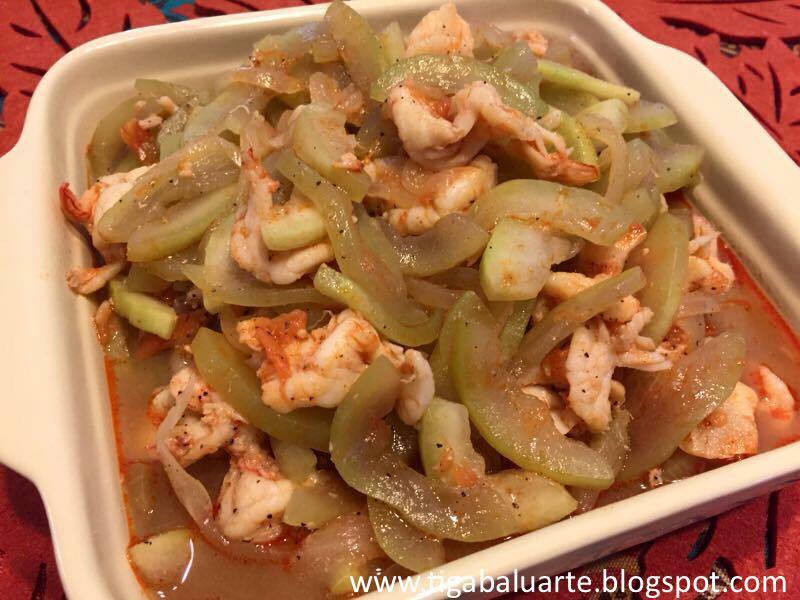 Ginisang Upo sa Hipon Recipe