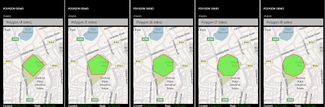 Drawing shapes on top of Bing Maps in a WP7 app