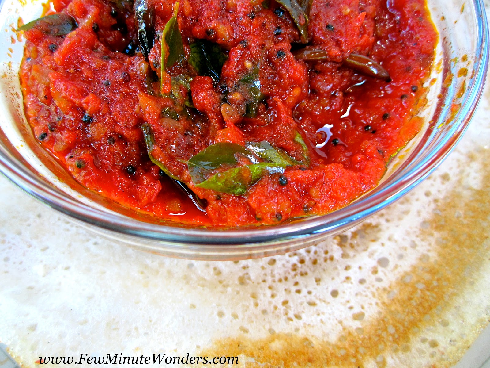 Tomato Chutney That Stores Well - Few Minute Wonders
