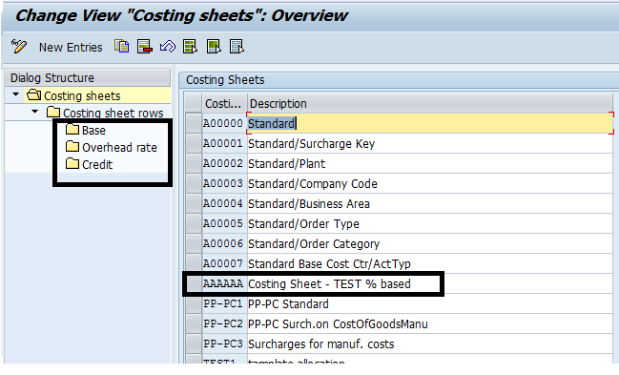 SAP FICO Central: Basics of Standard Costing - Understanding overhead ...