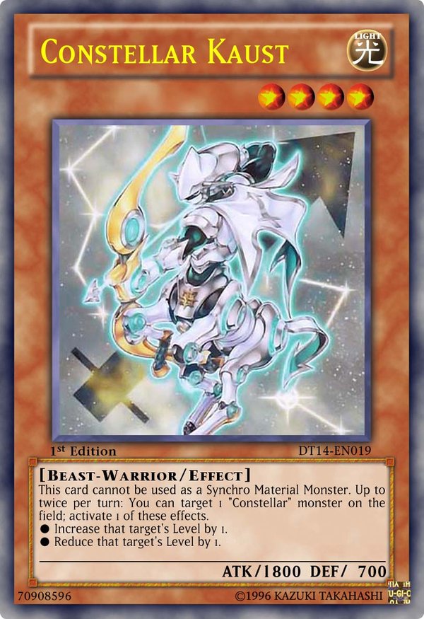 Yu-Gi-Oh! - God Of Death: Carta da Semana - Constellar Pollux ...