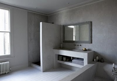 *: Cement Bathroom