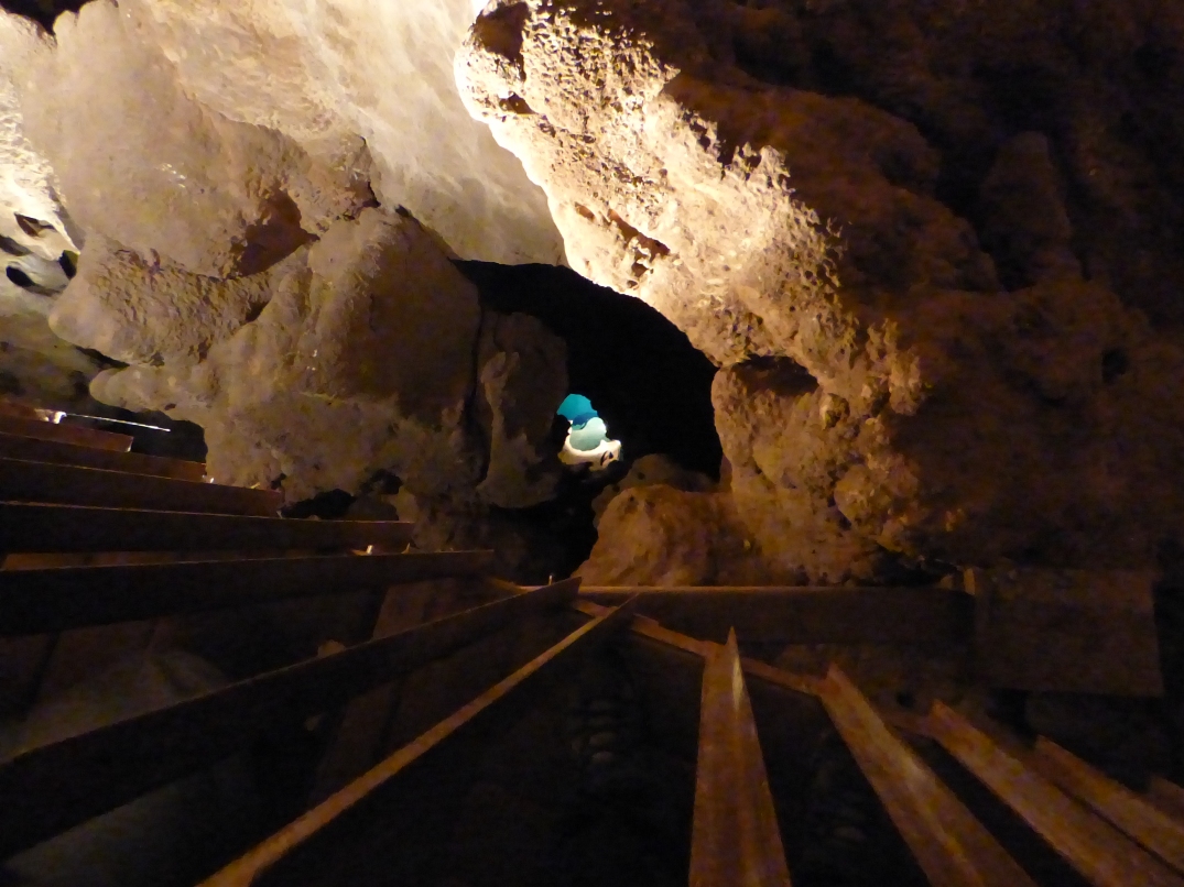 Geotripper: The Karst Topography...of California? Into the Black Chasm